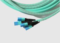 China 12 Core OM4 MTP Trunk Cable for sale