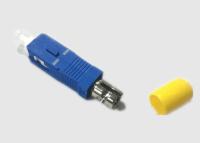 China Simplex ST Female to SC Male Fiber Optic Adapter Single Mode Ceramic Sleeve ≤0.2dB for sale