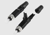 China 0.9mm FC PC Simplex Single Mode Fiber Optic Quick Connector Low Insertion Loss for sale