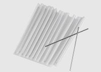 China Single Core Needle 34mm Fiber Optic Splice Protection Sleeve Heat Shrink Tube 1.5mm Pin for sale
