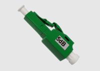 China LC Inline Fixed Fiber Optic Attenuator 1dB to 30dB Low Back Reflection for CATV for sale