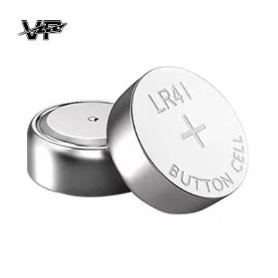 China LR41 AG3 Mercury Free 1.5 Volt Alkaline Button Cell Battery VP With High Capacity for sale