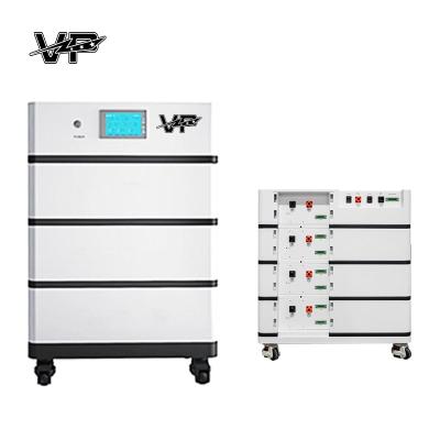 China 307.2V 15.3KWH Home Battery Storage System VP High Voltage Stackable Lithium Battery for sale
