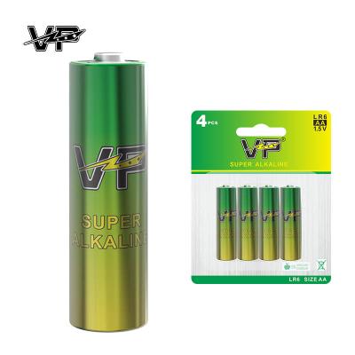 China 360 Minutos Pilha Seca AA LR6 Zinco Manganês VP Pilha Alcalina AM3 Personalização OEM à venda