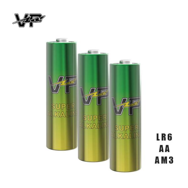 Quality 360Mins Dry Cell AA LR6 Zinc Manganese VP Alkaline Cell Battery AM3 OEM for sale