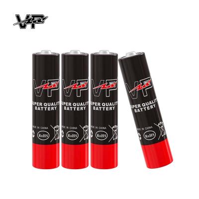 China High Energy 1.5V Aaa Zinc Carbon Battery R03 UM4 35mins VP Batteries For Toy Remote Control for sale