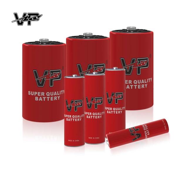 Quality Low Cost 1.5 V Carbon Zinc Battery For Portable Lighting VP R6S AA UM3 50mins for sale