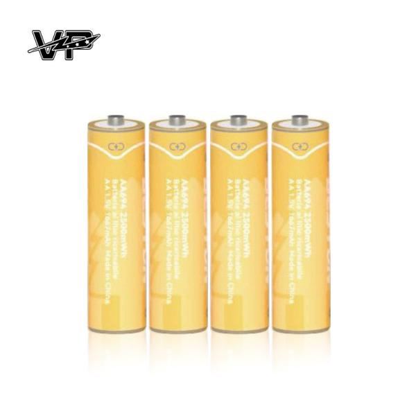 Quality 1.5 Volt Aa VP Lithium Rechargeable Batteries 2500mWh Stable Output For High for sale