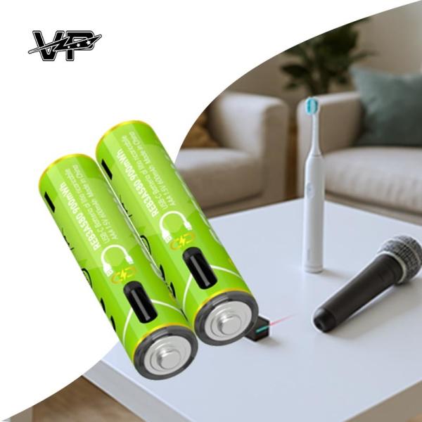 Quality VP 900mWh Li Ion Aaa 1.5 V Rechargeable Battery High Energy Output for sale