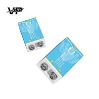 Quality Multimeter Rechargeable Lithium Ion Vp Battery 3700mWh Type C 6f22 9V for sale