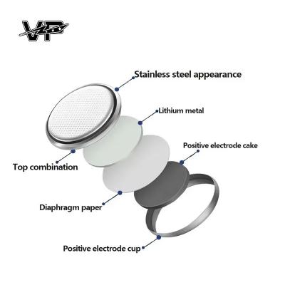 China Customized Cr1216 3v Lithium VP Batteries Non Rechargeable For Light Toys for sale