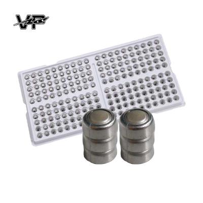 China Mercury Free LR521 AG0 VP Alkaline 1.5 Volt Button Battery Stable Voltage for sale