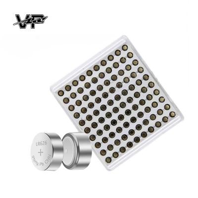 China 1.5V Zero Hg LR626 Alkaline Button Battery Durable AG4 Clock Car Remote VP Cell Batteries for sale