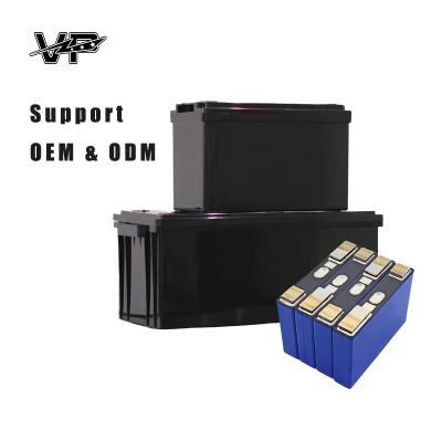 China 12.8V 100Ah Chumbo a Lítio 4000 Ciclos LiFePO4 VP Energia Solar e Bateria de Backup Para RV à venda