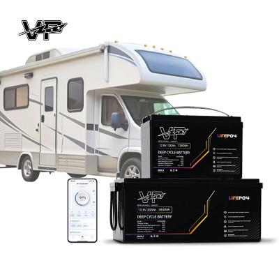 China 12.8V 100Ah Lead to Lithium 4000 Cycles LiFePO4 VP Solar Power and Backup Battery For RV for sale