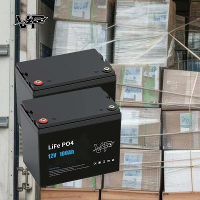 China Rechargeable LiFePO4 Battery Pack 12V 12.8V 100Ah Energy Storage System for sale