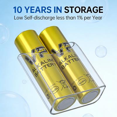 China AM4 Alkaline Battery Custom AAA Batteries OEM Low Self-discharge Dry Cell for sale