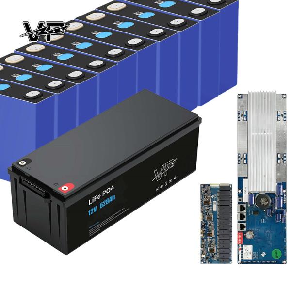 Quality 12.8v 628 Amp Lifepo4 Batteries Bluetooth Built-in BMS Lithium Battery Distributor for sale