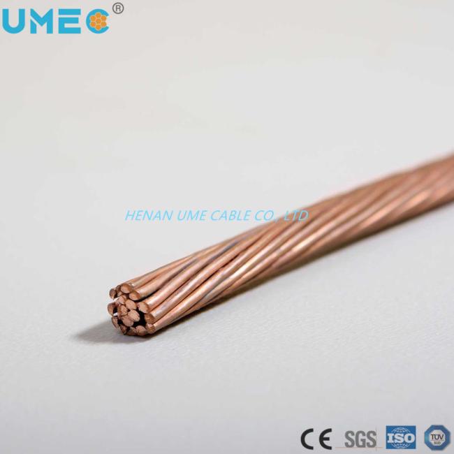 Bare Conductor Hard Drawn Copper Wire No Annealed Flexible Wire Copperweld Conductor