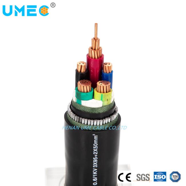 Distribution Lines Low Voltage Cu (Al) Conductor PVC Insulated PVC Sheathed Steel Wire Armoured Cable VV42 Vlv42