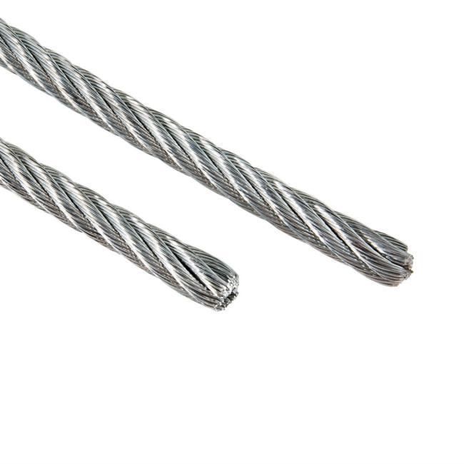 Hot Sale Galvanized Steel Wire Rope 7X7 Constructure Wire