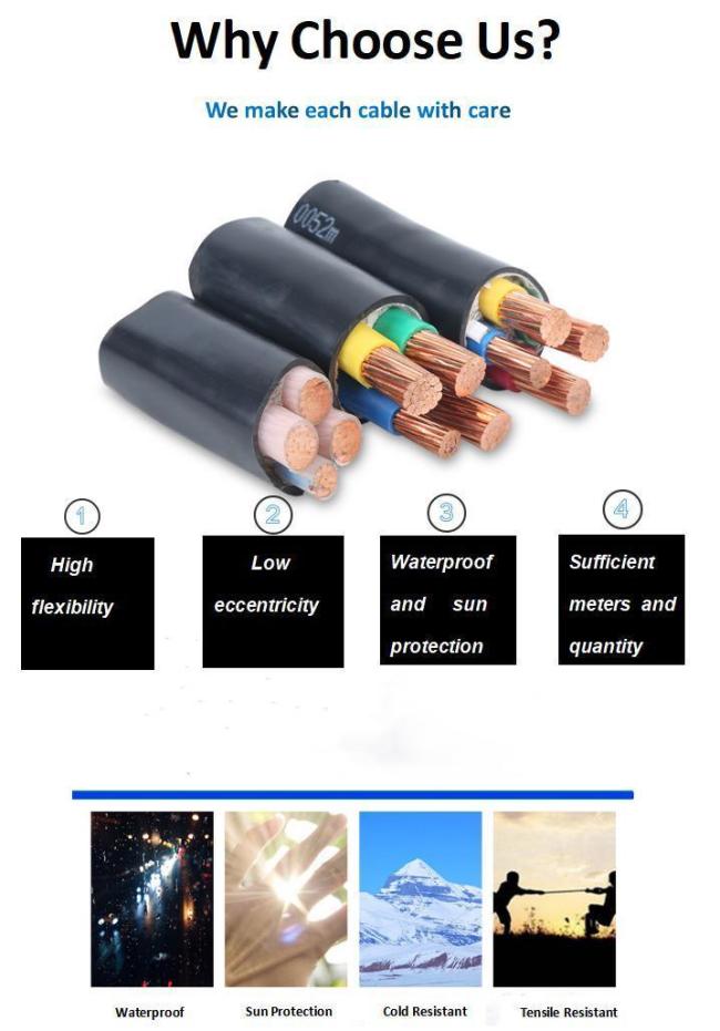 26/35kv Medium Voltage Transmission and Underground Swa Armoured Cable Yjv32 3corex50mm2 Electrical Cable Wire