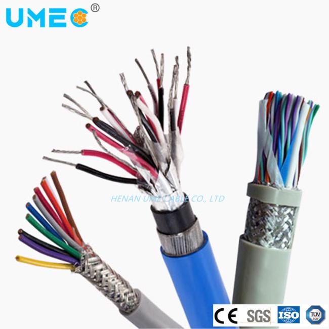 Best Price Low Voltage 24/12 Pair Tinned Copper Braid Shielded CCA Braid Shielded Computer Cable