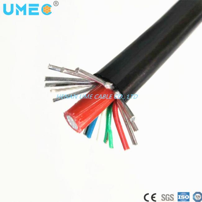 Cross Link Polyethylene Insulation Poly Vinyl Chloride Stranded Copper Conductor Concentric Cable