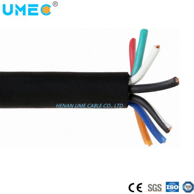 300V 600V Electrical Power Black and Yellow Cord S So Sow Soo Soow Rubber Cords 4X10AWG Epr Cable Price