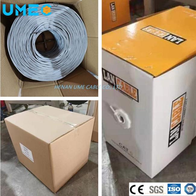 Customized Red Black Blue Violet Color LAN Cable Ethernet 23 24AWG Patch Cord Cable