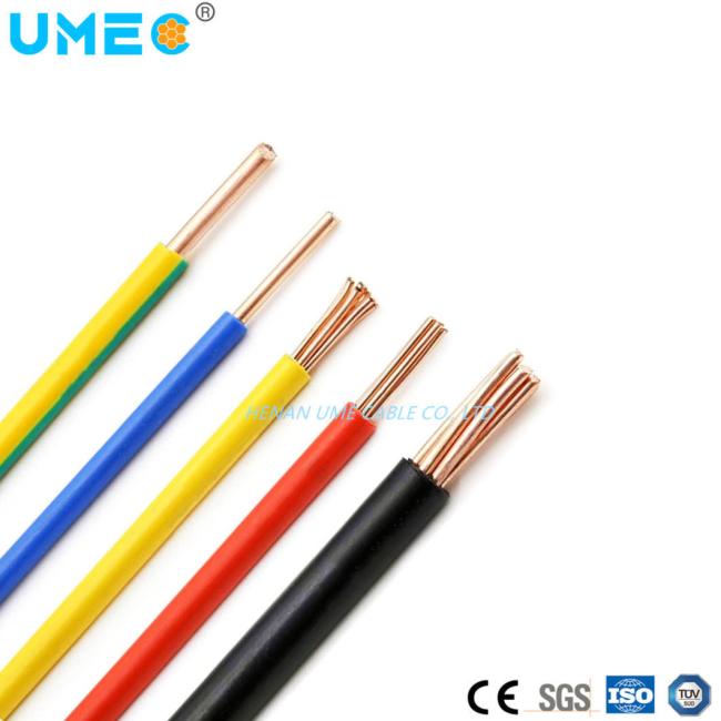 Building Flexible Round Multicore Strands Wire Electrical Wire Tw/Thw/Thhn PVC Wire
