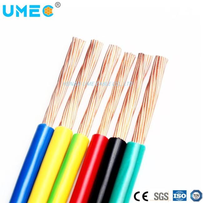 Laid in Conduit Electrical Cable H07V-K H05V-K 1X10mm&sup2; 1X25mm&sup2; 1X35mm&sup2; 1X50 mm&sup2; Flexible Nyaf Low Voltage Cables