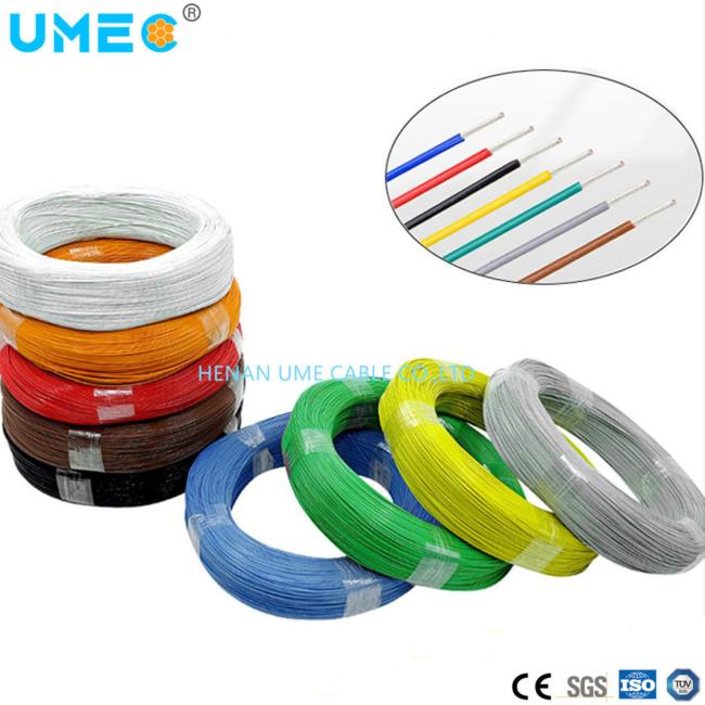 19/0.12 Twisted Pair Wires Silver-Plated Copper PTFE Wrapped Insulation PTFE Sheath