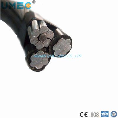 Cina Conductor in alluminio cavo ABC a bassa tensione XLPE PE PVC isolato aerei duplex triplex quadruplex servizio cavo drop in vendita