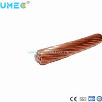 China Material Shape Round Wire Bare Copper Conductor Free Sample for Flexible Distribution Wire for sale