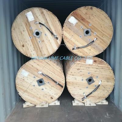 China Aluminiumgeleider PVC-pantserde door de klant gespecificeerde luchtkabel ABC-kabel Te koop