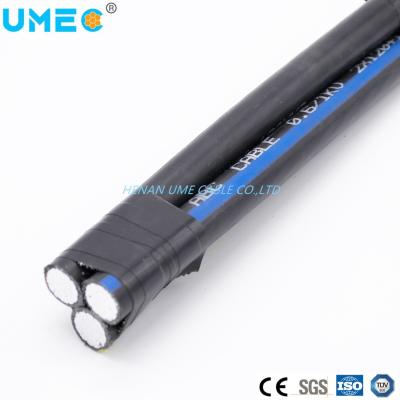 China XLPE Condutor de alumínio isolado para uso aéreo Triplex Service Drop Wire ABC à venda