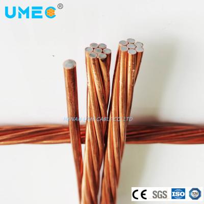 China Accepted Third Party Inspection Power Transmission CCS Cable Copper Clad Steel Wire for sale