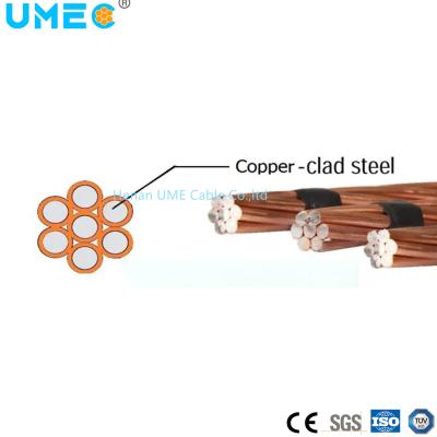 China Motor Winding Copper Clad Steel Wire 3/3.67mm Stranded CCS Wire with and Performance for sale