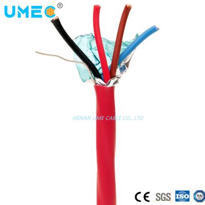 China Solid Shielded Unshielded 2c/4c/6c/8c Fplr Security Fire Alarm Cable Round Wire Printing for sale