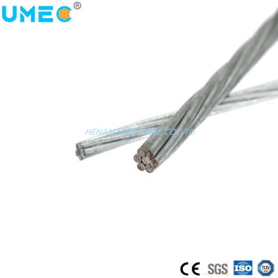 Cina OEM Accepted Galvanized Steel Stranded Wire for ACSR Conductor ASTM A475 Cable elettrico in vendita
