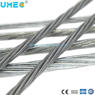 Cina OEM Accepted Galvanized Steel Stranded Wire for ACSR Conductor ASTM A475 Cable elettrico in vendita