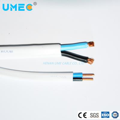 China 300/500V 1/2/3/4 Cores Fire Resistant Flat Electrical Wire BVVB Blvvb and Hot Printing for sale