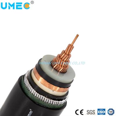 China High Voltage 133/230kv Copper Conductor Copper Wire Screen with Flexible Solid Strand for sale