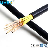 China Overhead Range of Application Accepted PVC Copper Braid Shielded Electrical Cable Wire for sale