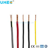 China TW/THW/THW-2 PVC Coated Copper Solid/Stranded Building Cable Wire with PVC Insulation for sale