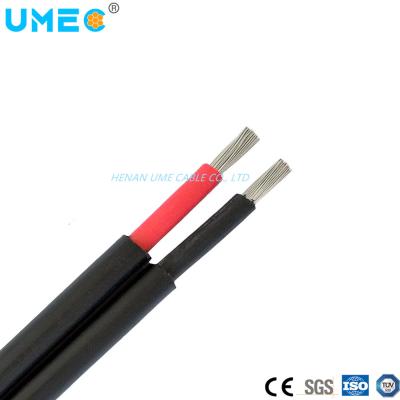 China Free Sample 2*6mm2 DC Copper Electrical Solar Cable 12AWG Solar Wire for Manufacture for sale
