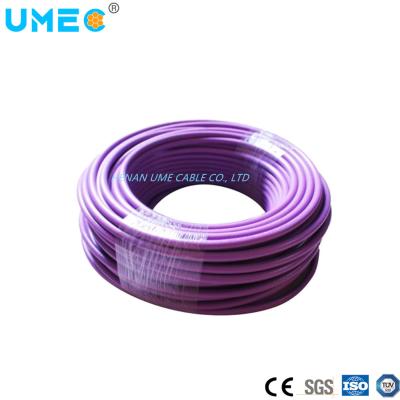 China Industrielle LV Spannung Profibus-Dp Kommunikationskabel 2 Pins Lila 100m/Rolle 6xv1830-0eh10 zu verkaufen