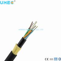 China Customizable Optical Fiber Cable ADSS Cable for Telecommunication System for sale