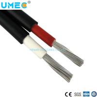 China Low Voltage Solar Cable PV Cable in Round Wire for Solar Panel Installations for sale